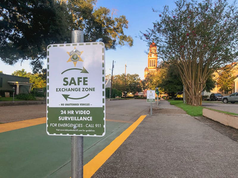 Safe Exchange Zone | Lafayette Parish Sheriff's Office
